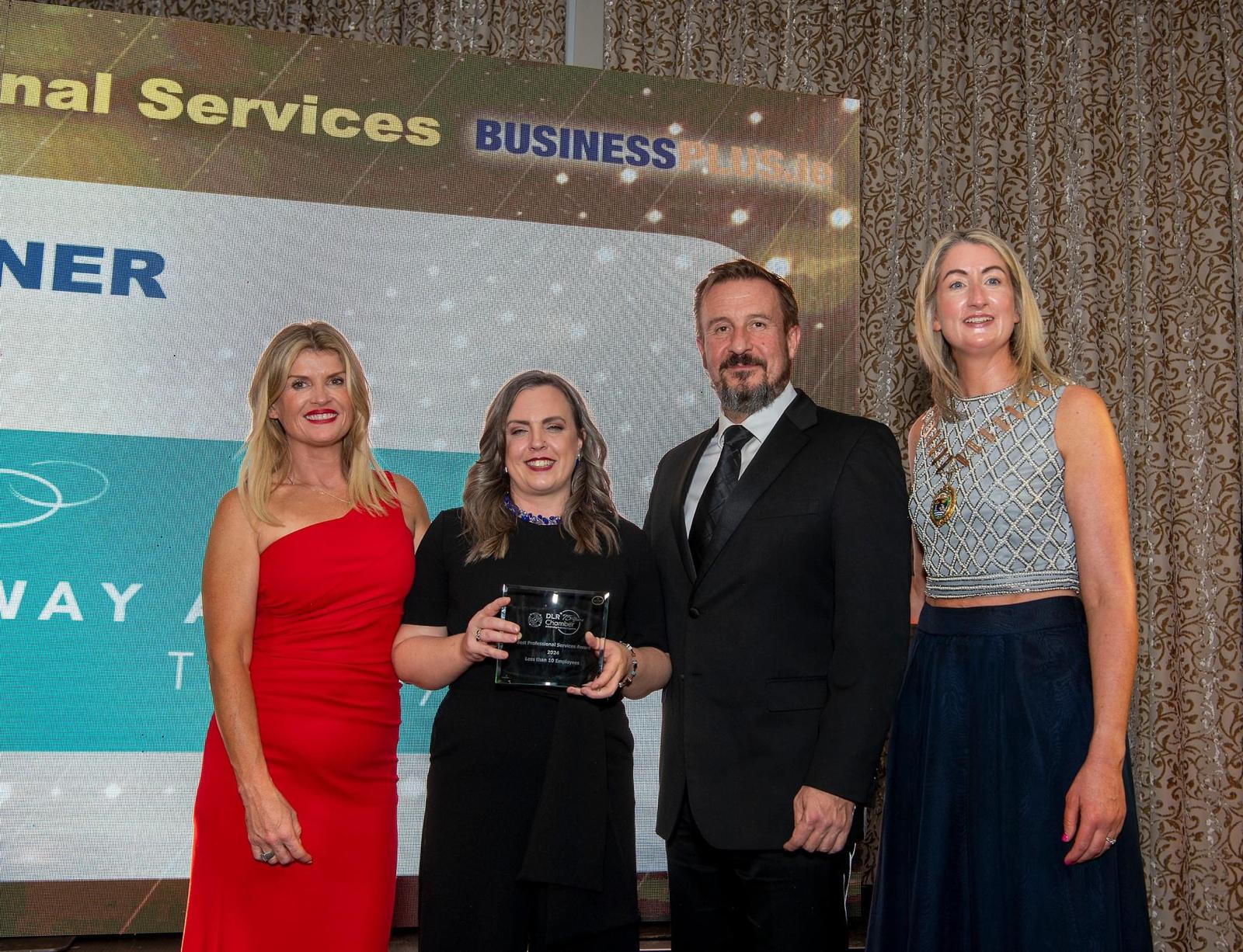 Way Ahead wins Best Professional Service at DLR Chamber of Commerce ...